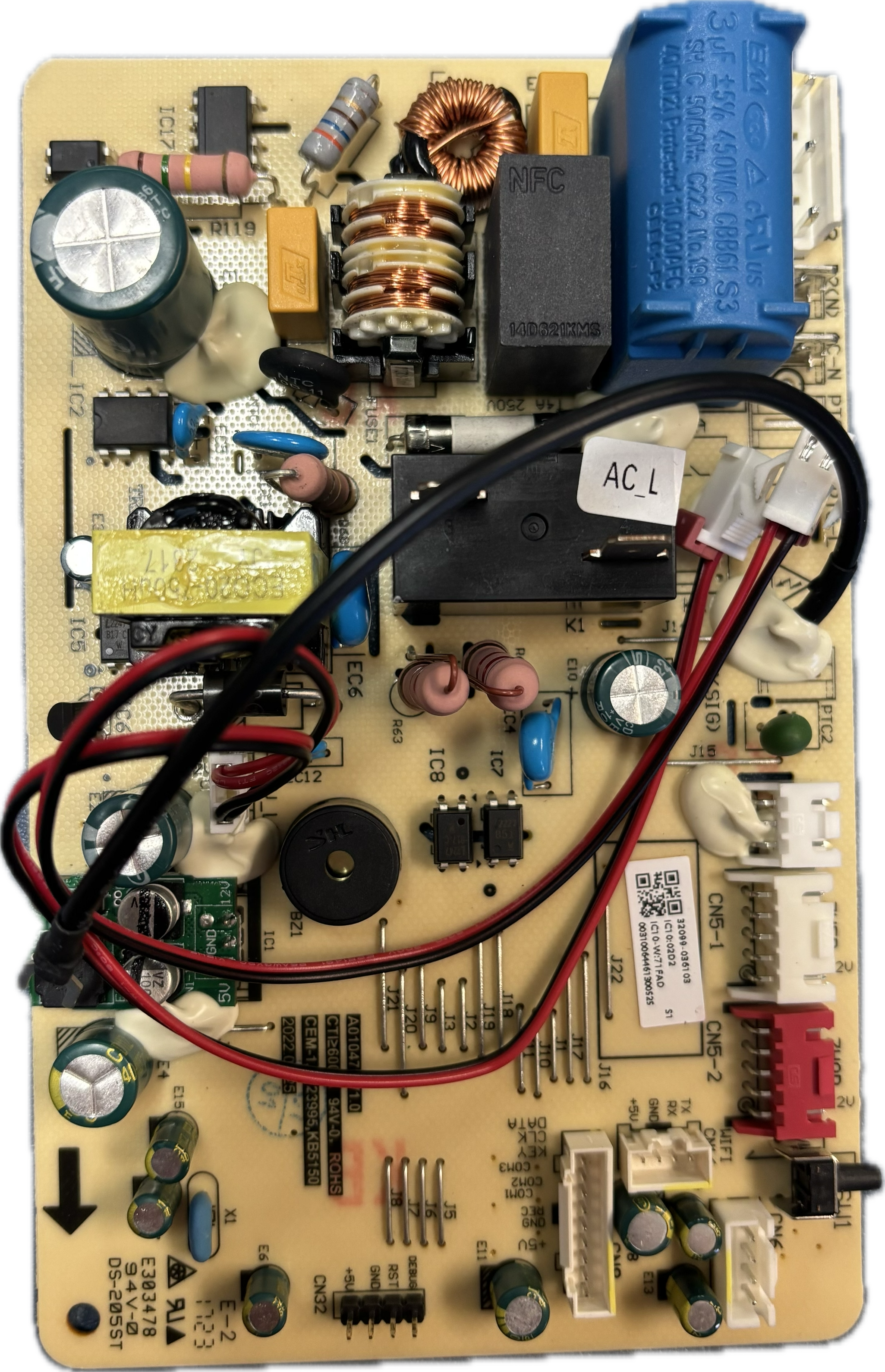 BHI Air Conditioner Indoor Unit Main Board PCB Only