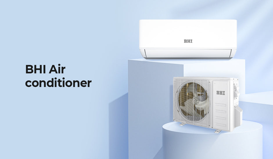 BHI 12,000 BTU 17 SEER2 Ductless Mini Split Air Conditioner with Heat